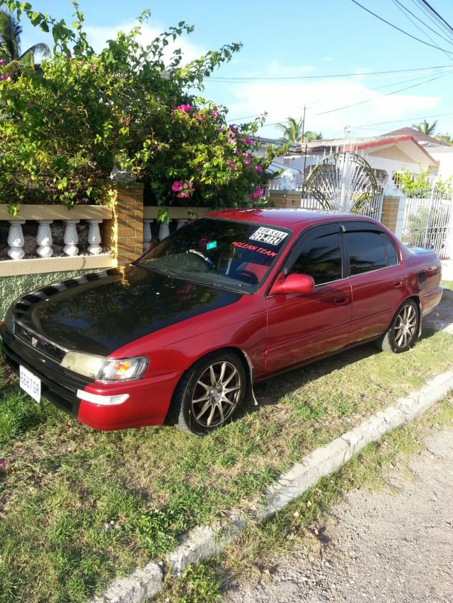 1993 Toyota toyota corolla police shape for sale in Clarendon, Jamaica ...
