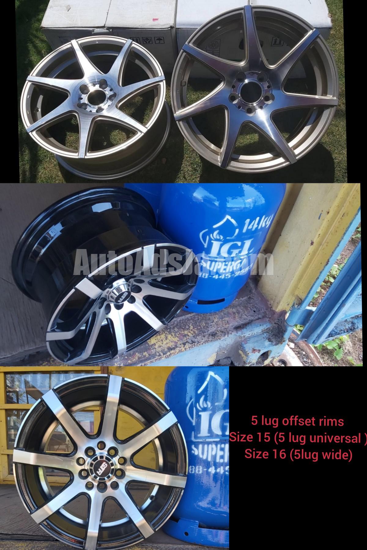 2021 Toyota 5 lug offset rims 15 16 for sale in St. Catherine, Jamaica ...