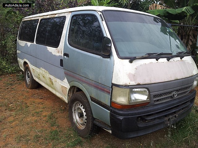 2000 Toyota hiace for sale in Trelawny, Jamaica | AutoAdsJa.com